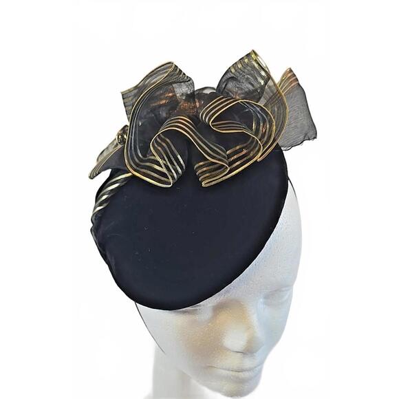 Nan Duskin | Accessories | Nan Duskin Fascinator Ah Capello Black ...